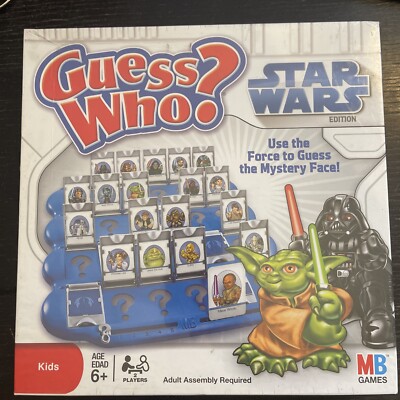 STAR WARS GUESS WHO MB GAMES HASBRO BOARD GAME ! SEALED New | eBay