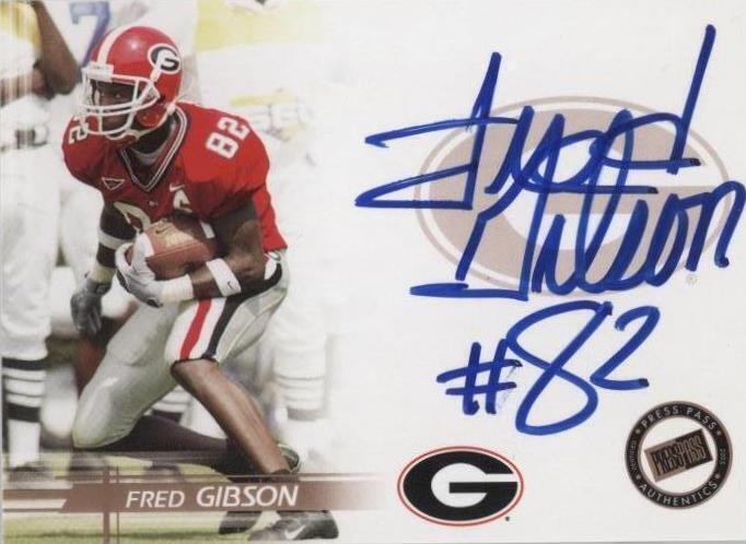 2005 Press Pass - Autographs Fred Gibson Bronze (AU, RC) for sale ...