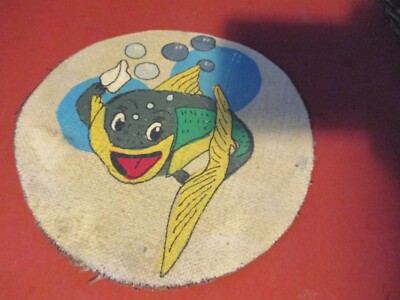 WWII USN DISNEY DESIGN USS BARB 1 ST PATTERN SUBMARINE JACKET PATCH | eBay