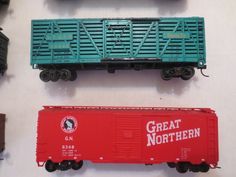 HO Scale Train Cars: Lot of 8 mixed lot of Cars Used: Need Cleaning | eBay