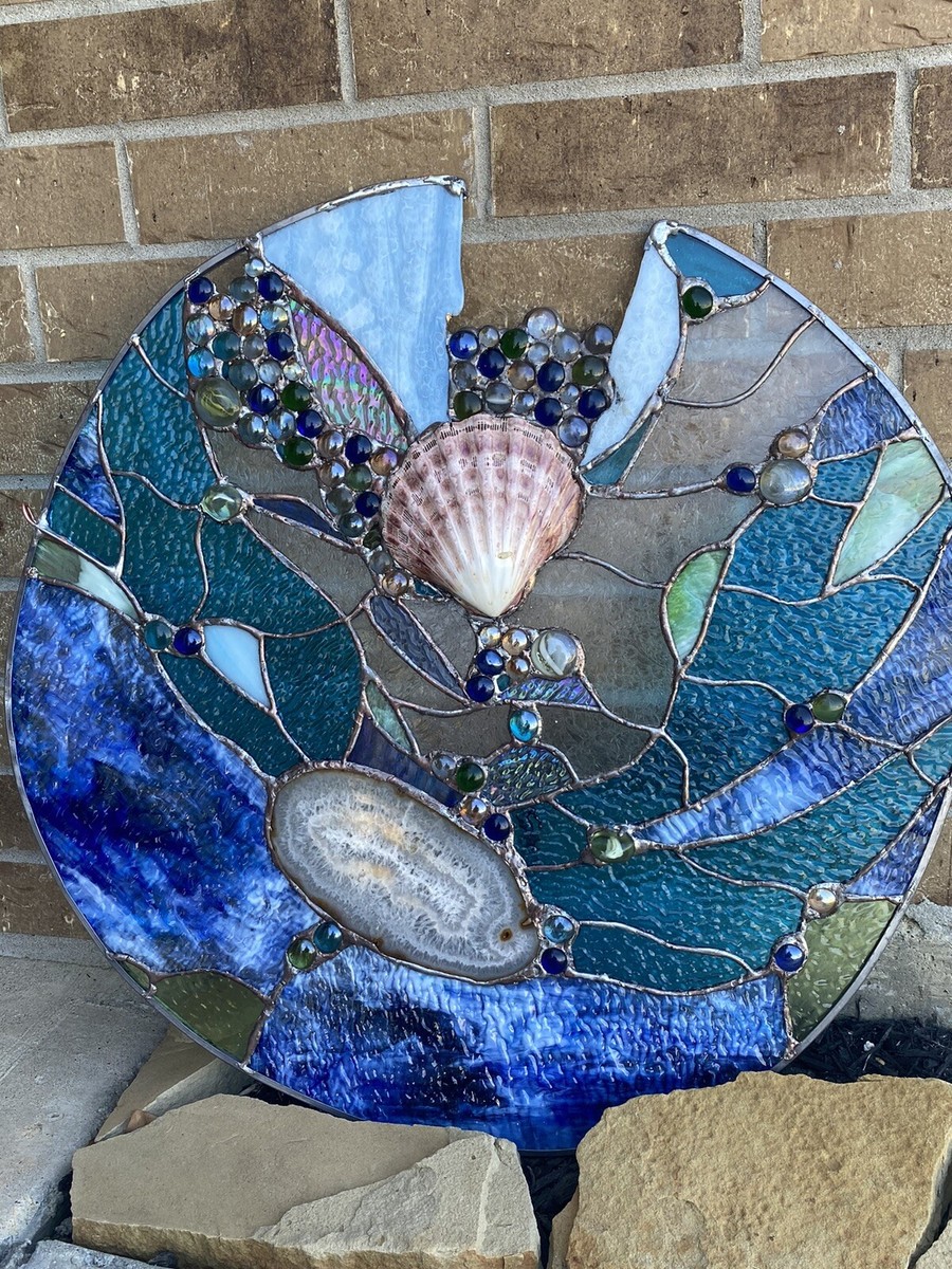 Ocean View Stained Glass Pattern Stained Glass Pattern Sweet Sunrise