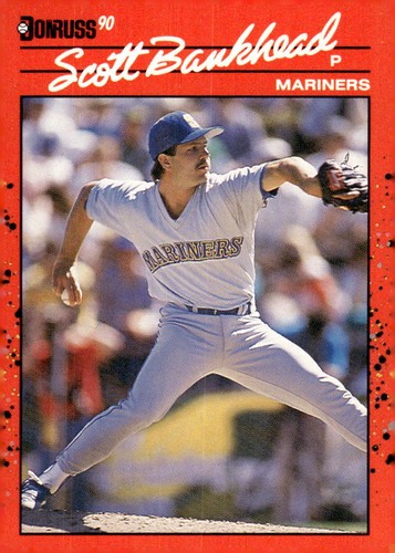 1990 Donruss #261 Scott Bankhead - Seattle Mariners | eBay