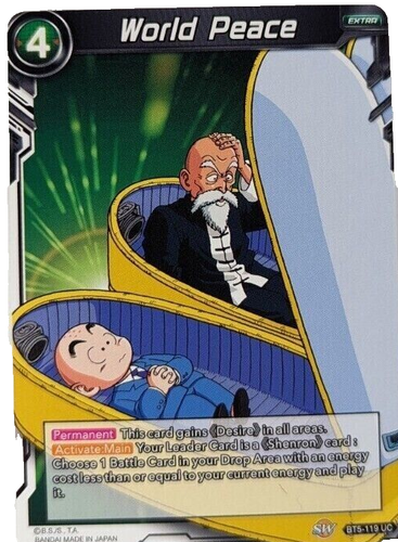 Dragon Ball Super - World Peace - Uncommon | eBay