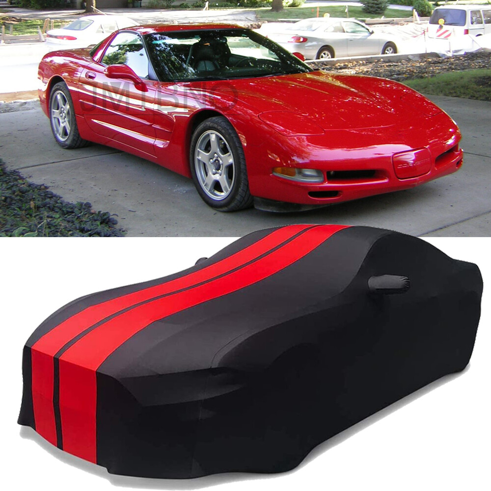 For Chevy Corvette C5 1997-2004 Car Cover Satin Stretch Scratch ...