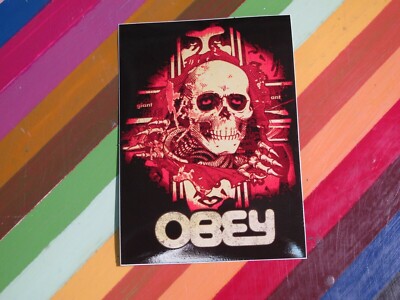 vtg 2000s Obey graffiti sticker Powell Ripper spoof original and ...