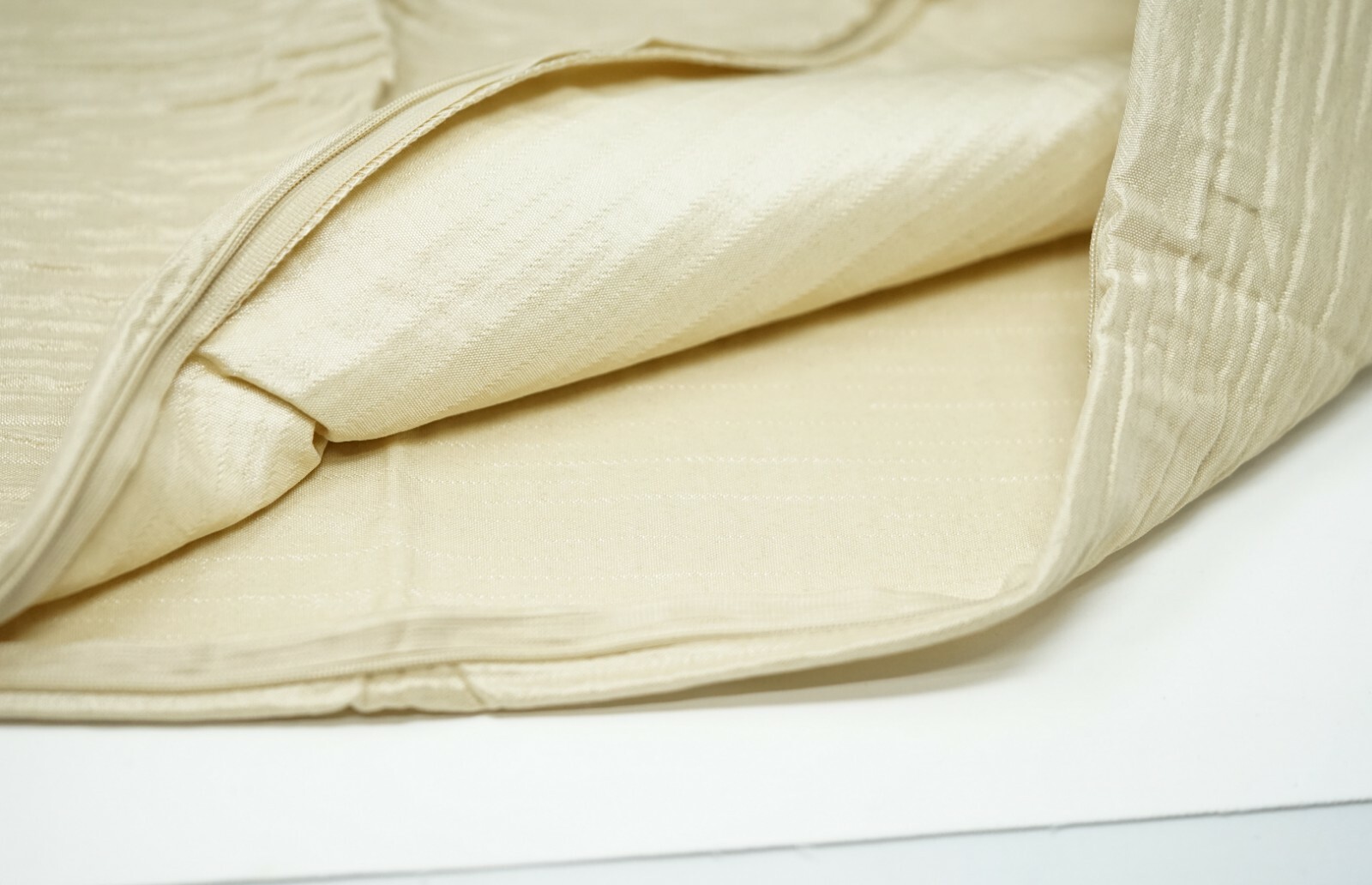 MYOP Make Your Own Pillow - Crinkle 20-inch Pillow Cover in Beige | eBay