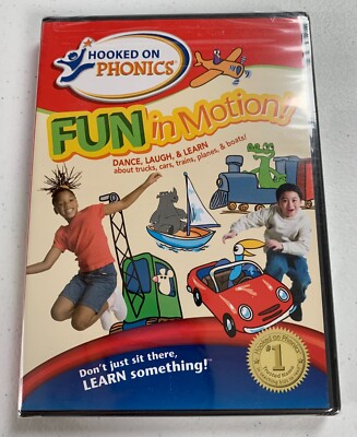 Hooked on Phonics - FUN in Motion 2006 DVD New Cartoons Music Videos ...
