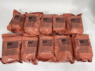 Single MRE Pack / Humanitarian Daily Ration - 2 meals per package | eBay