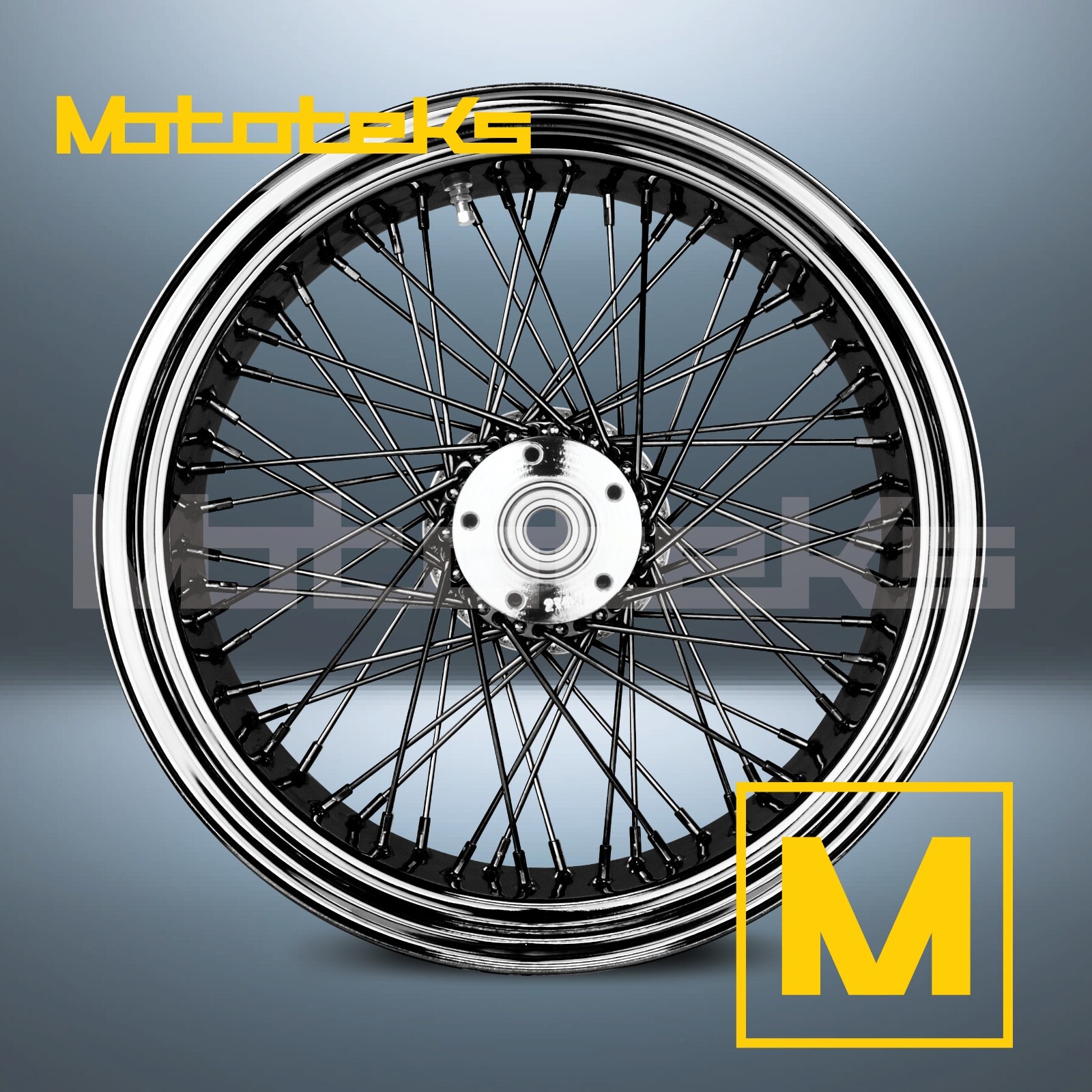 18" 18X4.25 60 SPOKE WHEEL STAINLESS FOR HARLEY SPORTSTER DYNA REAR RIM ...