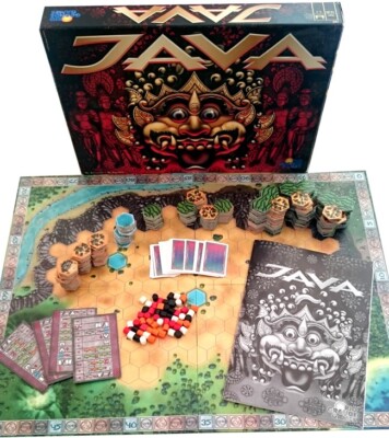 JAVA BOARD GAME -RIO GRANDE GAMES - COMPLETE- EXCELLENT SHAPE- NEVER USED | eBay