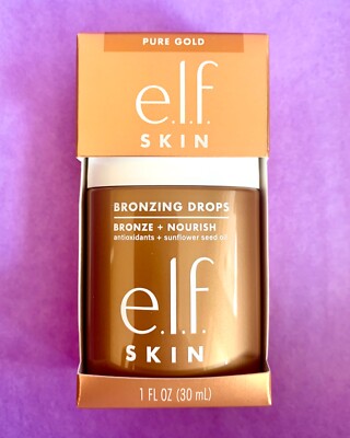 ELF Bronzing Drops 'PURE GOLD' Brand New Item FULL SIZE BNIB | eBay