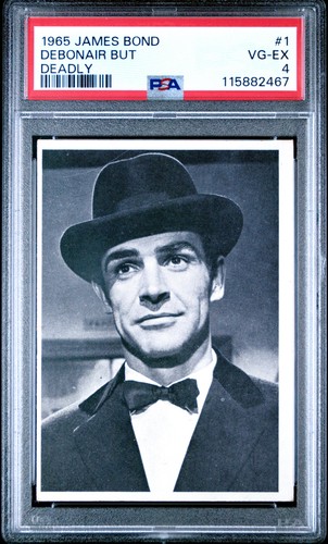 1965 JAMES BOND #1 DEBONAIR BUT DEADLY PSA 4 | eBay