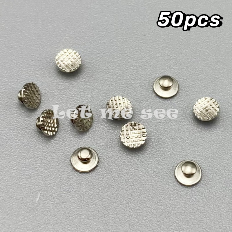 50 Pcs Dental Supplies Orthodontic Ortho Lingual Buttons for Bondable ...