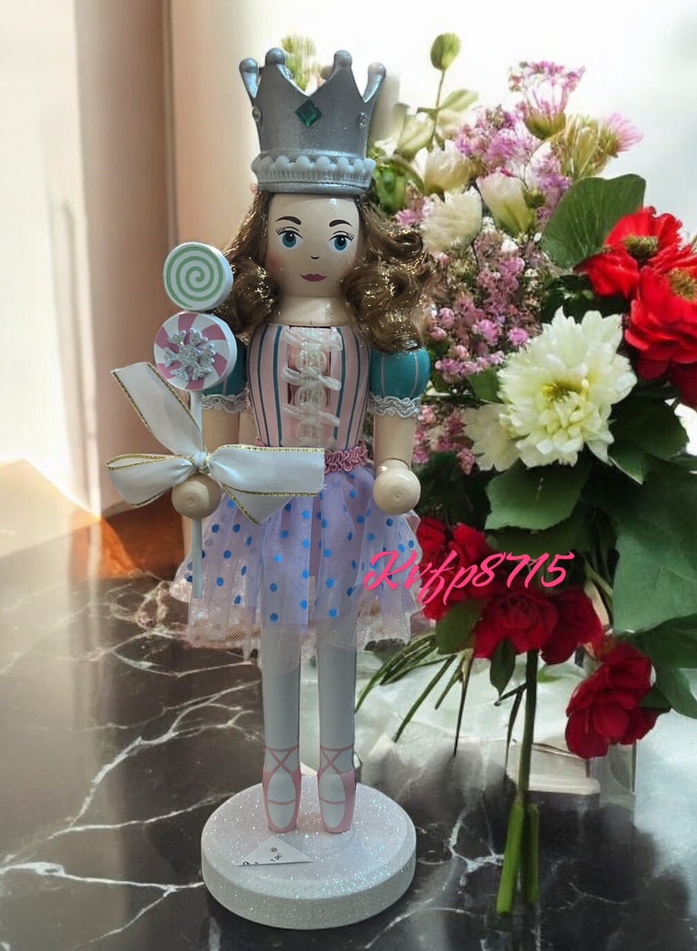 14” Sugar Plum Fairy Candy Princess Angel Ballerina Christmas Wooden ...