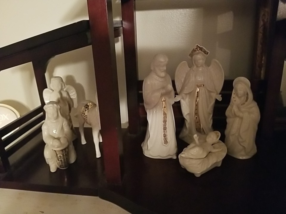 lenox china jewels nativity set 10 Pieces | eBay