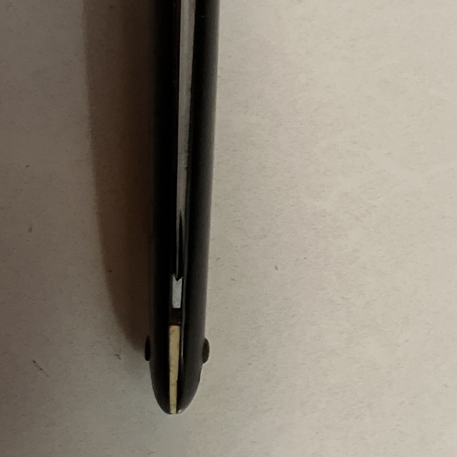 Vintage Salem Markos & Bros Warranted Black Straight Razor | eBay