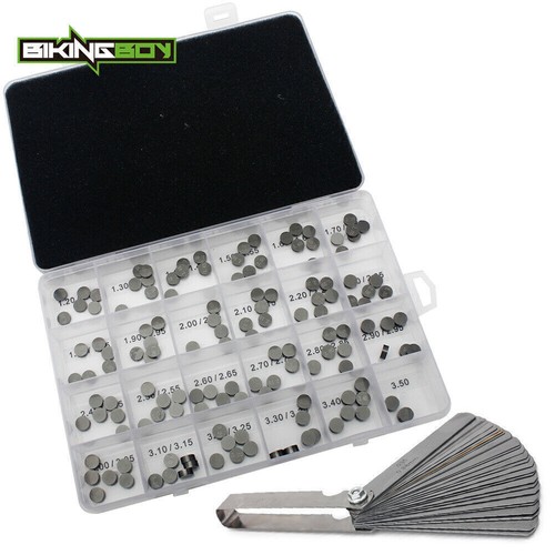 7.48mm 141Pcs Valve Shim Kit Feeler Gauge For Yamaha WR250F/250R/X ...
