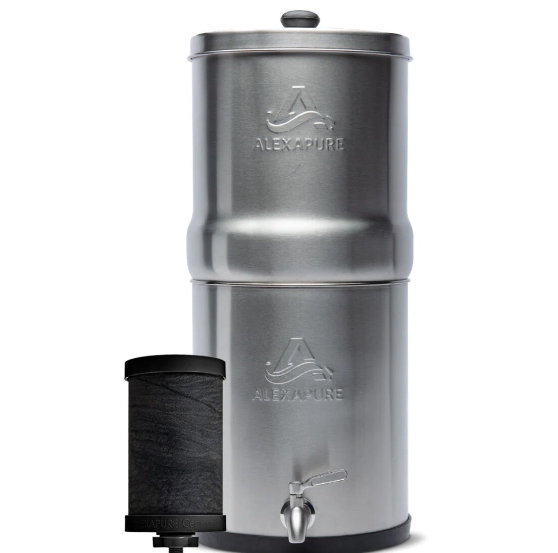 New Alexapure Pro Stainless Steel Water Filter Purification System ...
