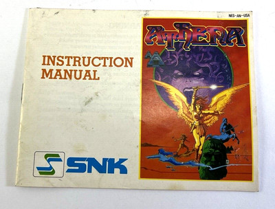 Athena Nintendo NES 1987 Instruction Manual ONLY | eBay