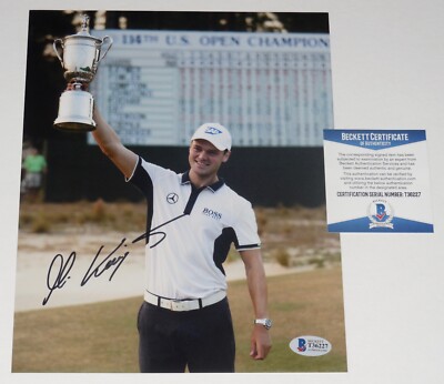 MARTIN KAYMER AUTOGRAPHED 8X10 PHOTO (2014 US OPEN CHAMPIONSHIP ...