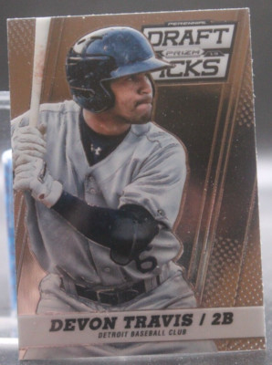 Devon Travis (Tigers/Florida State) - 2013 Panini Prizm Draft Picks #20 ...