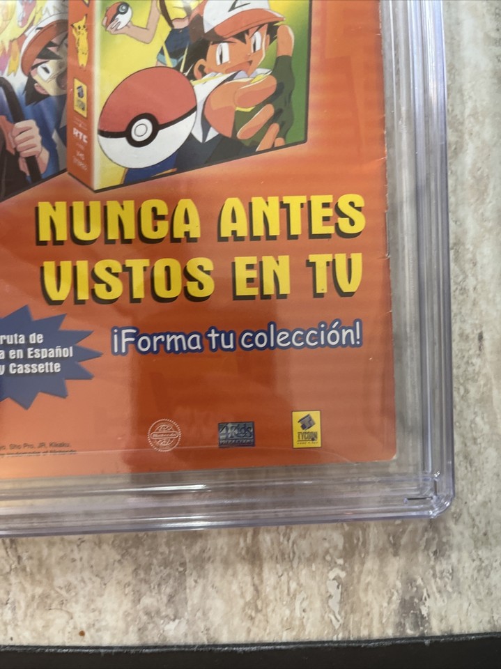 Spanish Nintendo Pokemon Power 1 CGC 7.5 1 On Census Extremely Rare In ...