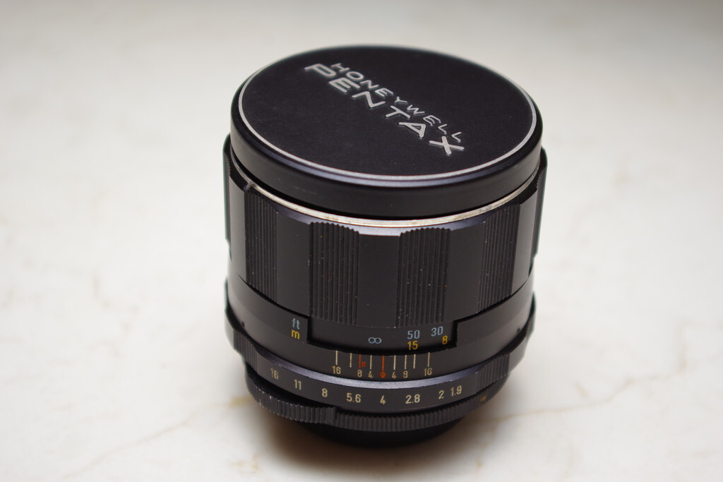 Pentax Super Takumar 85mm 1.9 Telephoto lens M42 camera screw mt. Both ...