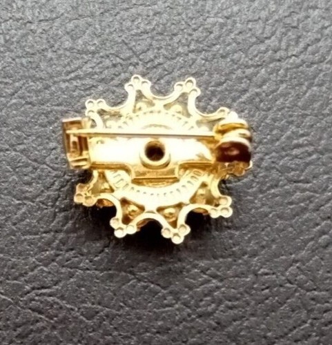 VTG LOYAL ORDER OF THE MOOSE FHC AB RHINESTONE BROOCH PIN FAITH HOPE ...