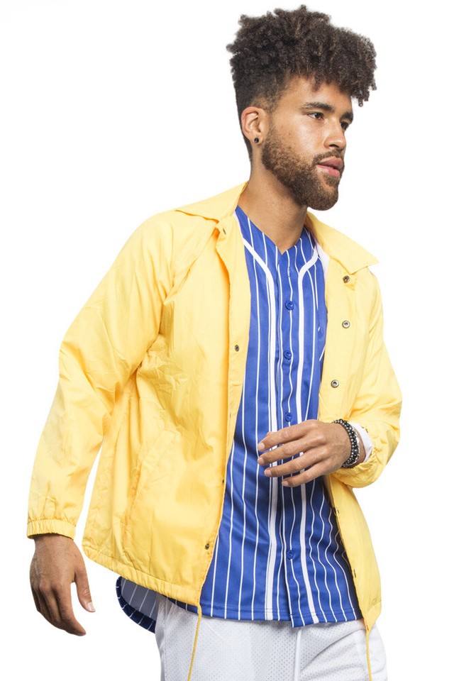 New Men's Waterproof Windbreaker Coach Jacket Outerwear Jacket - WV6001 ...