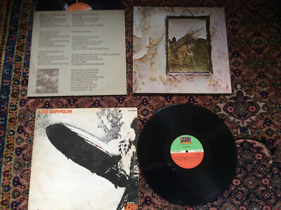 Led Zeppelin [2 LP Vinyl] IV ( RI Gatefold) + 1 I Atlantic SD 8216 1971 ...
