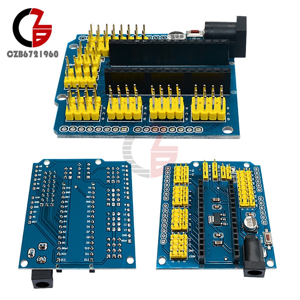1/2/5/10x for Arduino Nano I/O Expansion Shield Connection Easily For ...