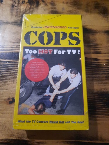 COPS Too Hot For TV! (VHS, 1995) Collector's Edition | eBay