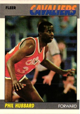 PHIL HUBBARD 1987-88 Fleer Basketball #53 BUY ANY 2 ITEMS FOR 50% OFF ...