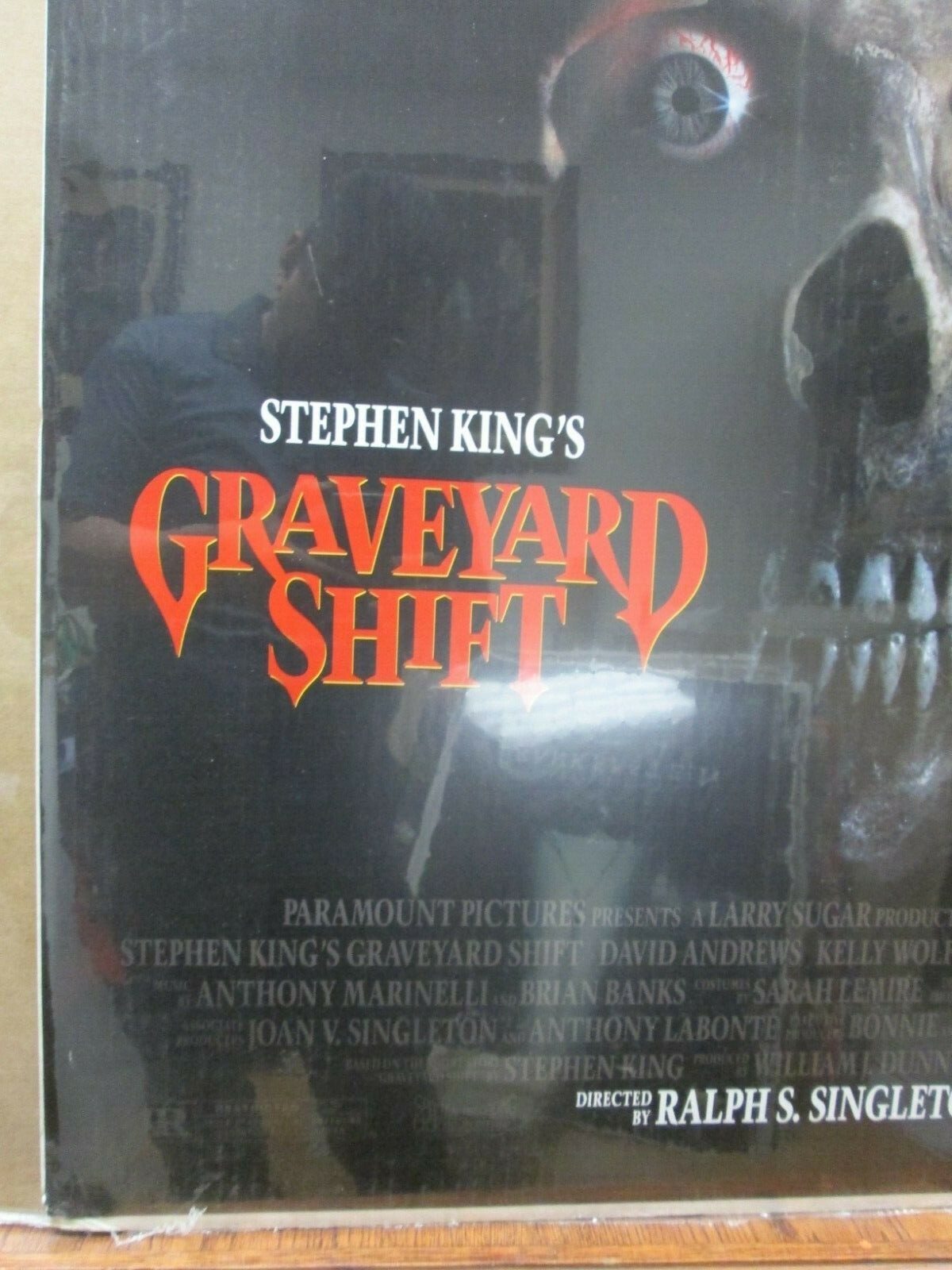 Vintage 1990 Graveyard Shift Stephen King original movie poster 12958 ...
