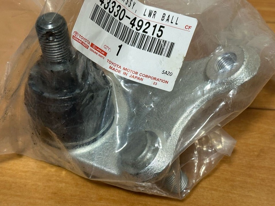 Toyota Genuine Suspension Ball Joint Front Lower LH RH Set 43330-49215 ...