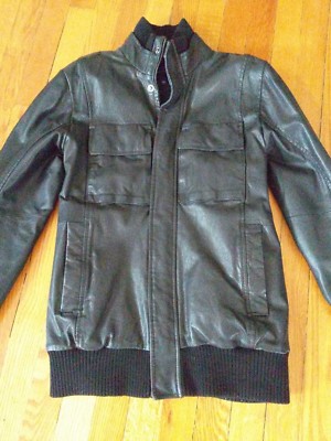 french connection leather jacket MEN SIZE XS | eBay
