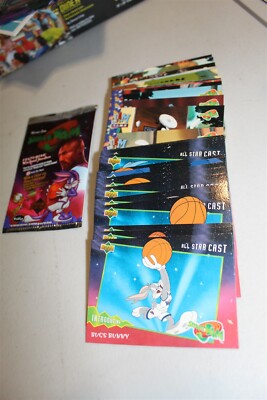 SPACE JAM SERIES 1 UPPER DECK CARD SET OF 60 CARDS COMPLETE W/ WRAPPER ...