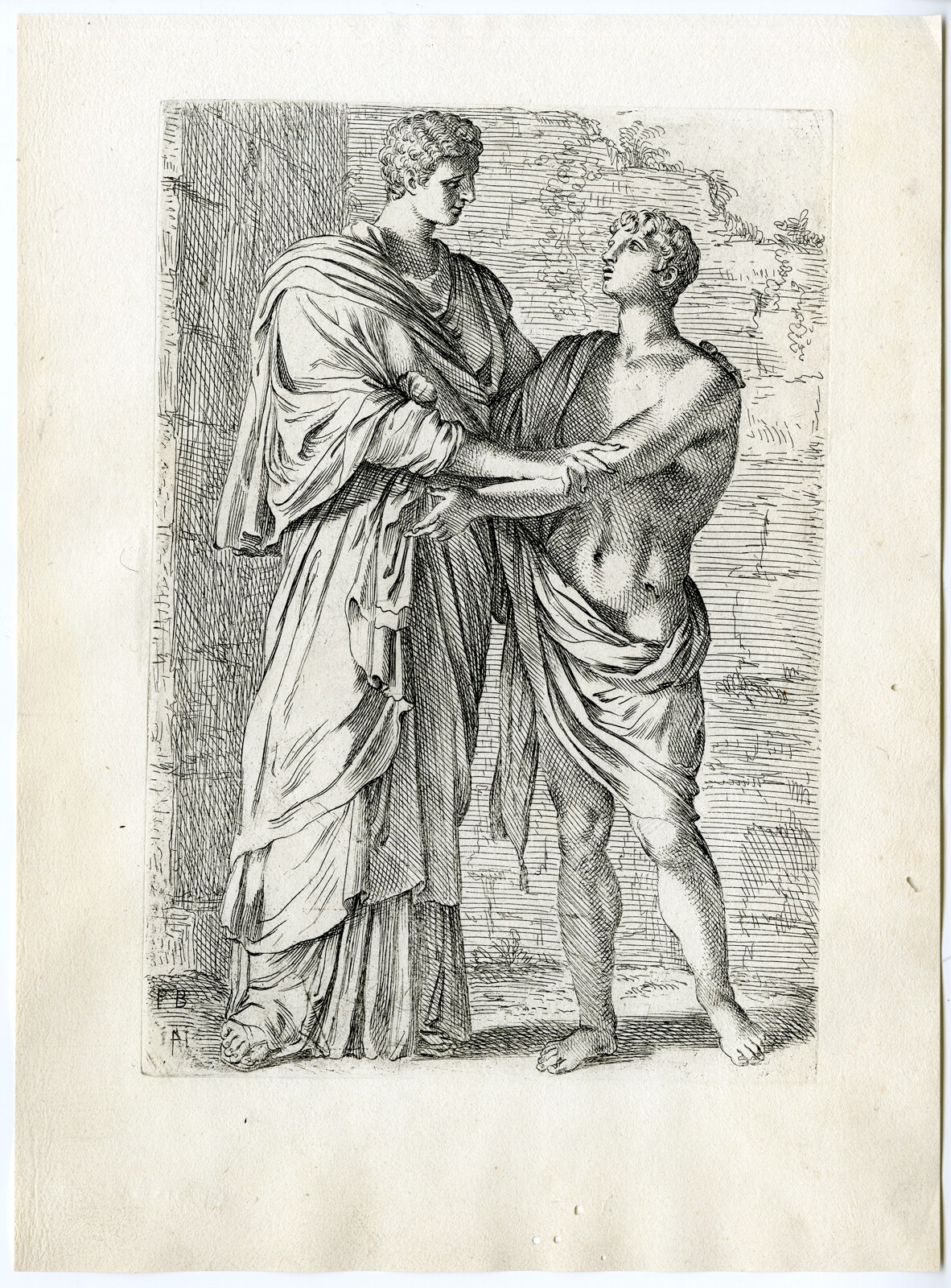 STATUE-ROME-BROTHERS-HORTIS LUDOVISIANIS-Francois PERRIER-1638 | eBay