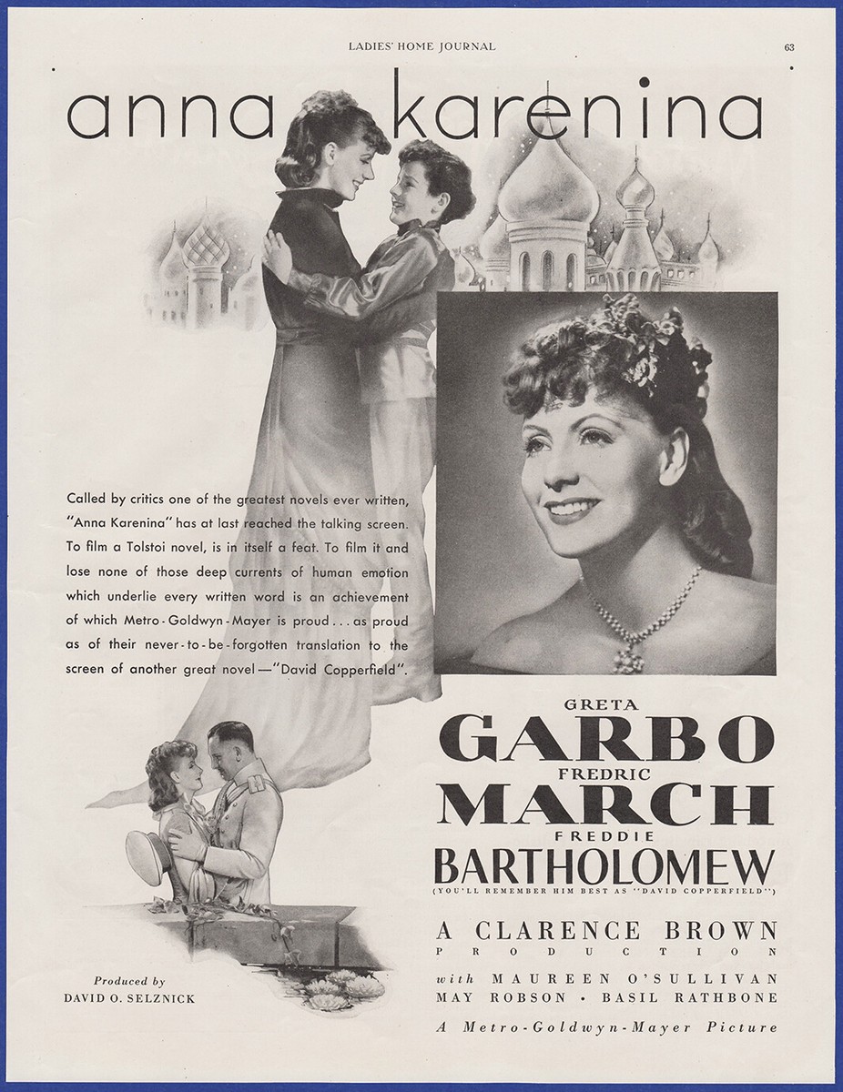 Greta Garbo Anna Karenina Greta Garbo Wikipedia