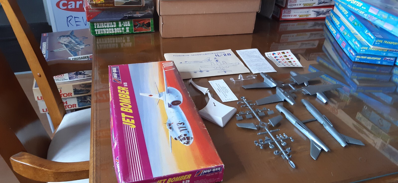 1:100 Vintage NU.BEE VEB Plasticart GDR Model Plane Kits COLLECTION choose kit | eBay