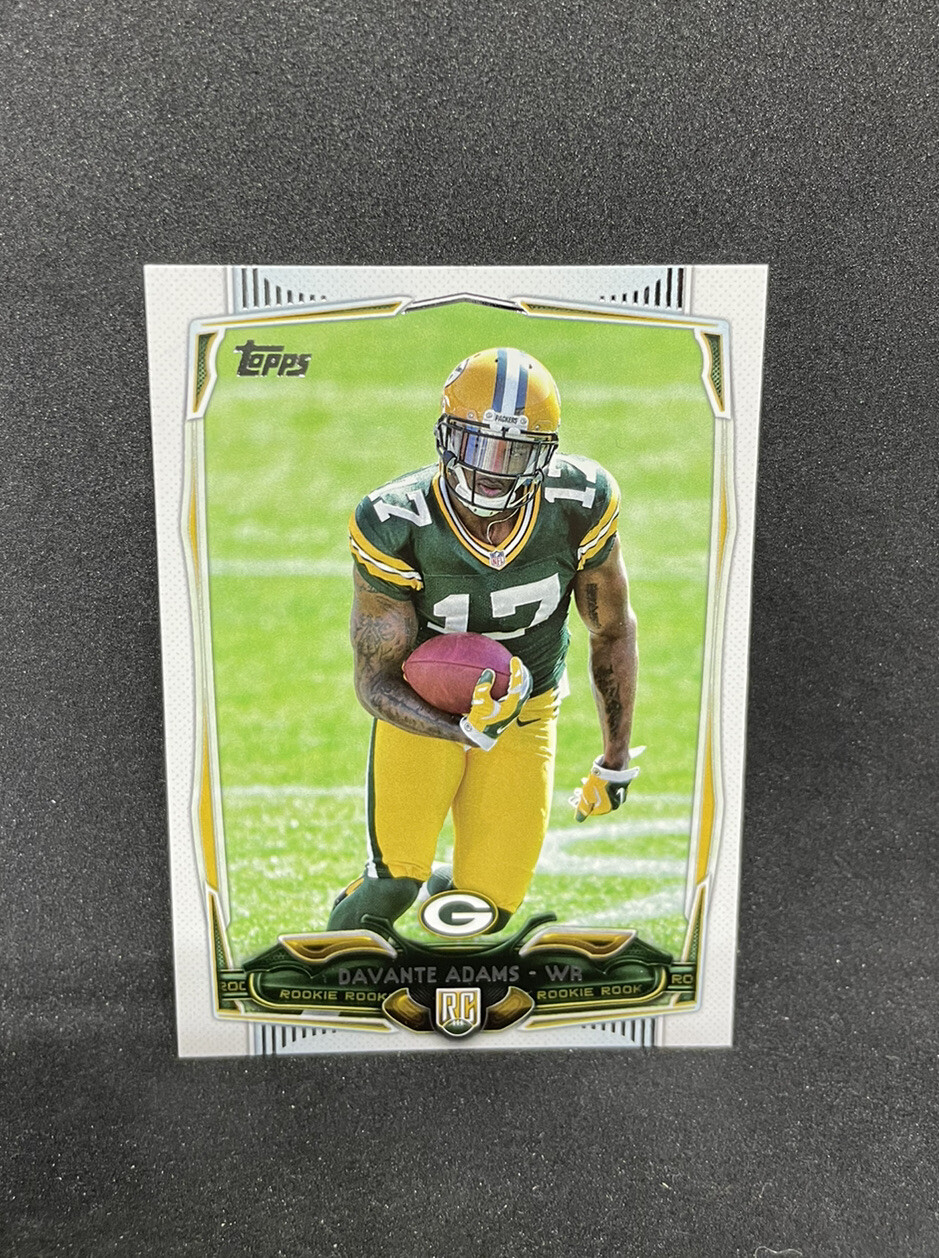 DAVANTE ADAMS 2014 Topps Football RC Rookie Card #337 Green Bay Packers ...