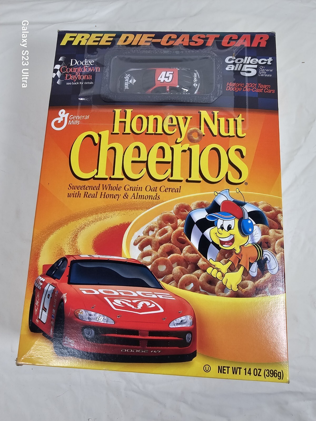 Honey Nut Cheerios #45 Kyle Petty Dodge - Unopened Box- With 1/64 car ...