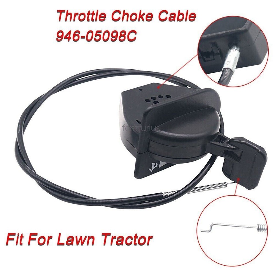 946-05098c Throttle Choke Cable for MTD Cub Cadet xt1 throttle cable ...