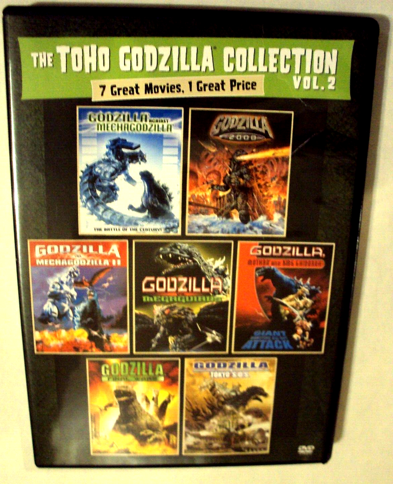 The ToHo Godzilla Collection - Volumes 1 & 2 (13-Movie Collection) DVD ...