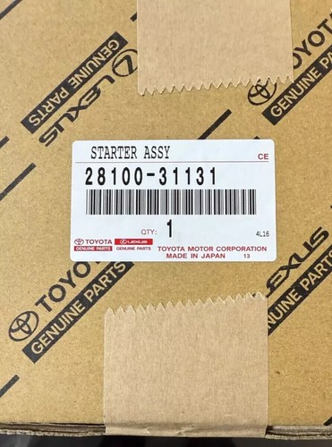 LEXUS/TOYOTA STARTER ASSEMBLY 28100-31131 793618350239| eBay
