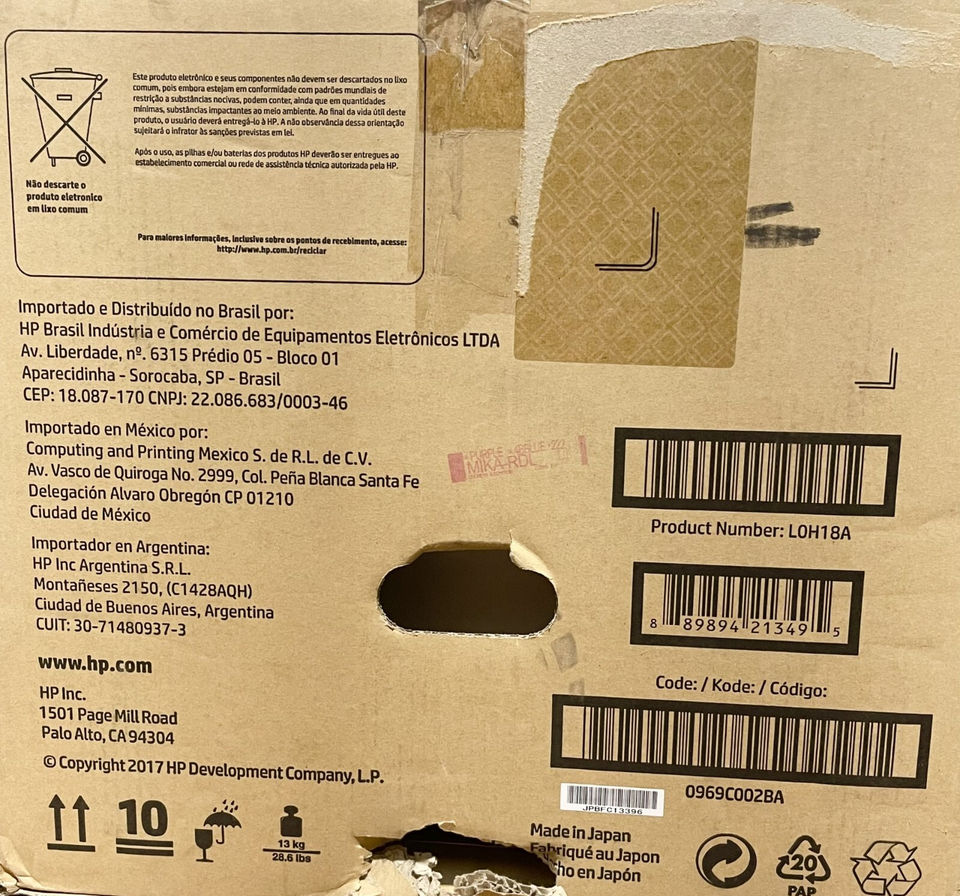 NEW HP LASERJET 2100 SHEET PAPER TRAY L0H18A | eBay