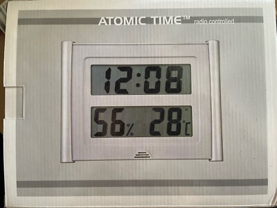 Atomic Time Jumbo Radio Controlled Clock | eBay