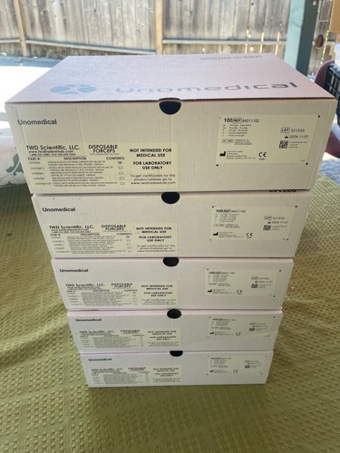 Unomedical / ConvaTec 84011182 Disposable Forcepts - Box of 100 - New ...