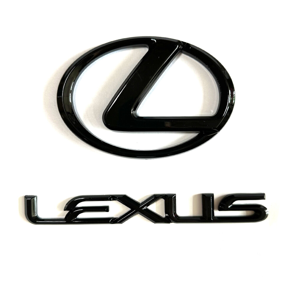 Lexus Logo Black Black Lexus Logo Patch Round Decal Patch Co