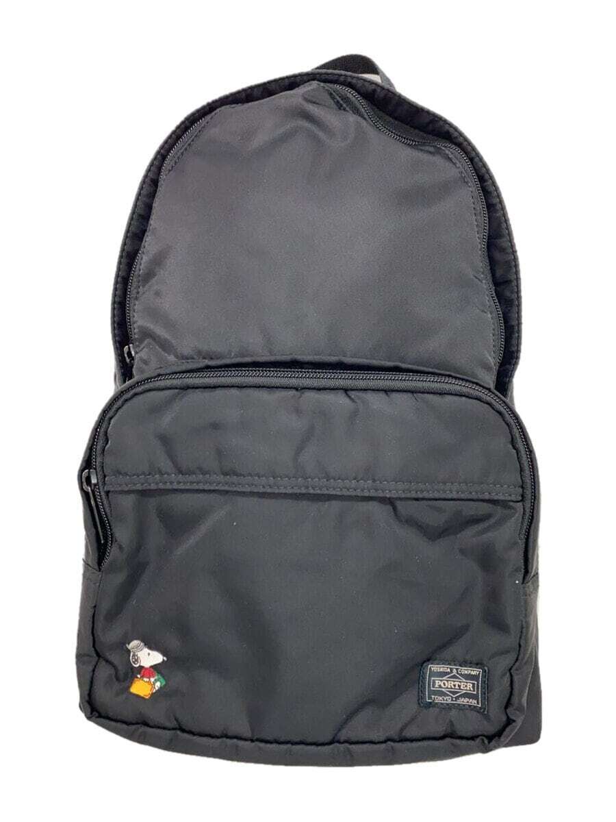 PORTER × SNOOPY Backpack BLK - Gem
